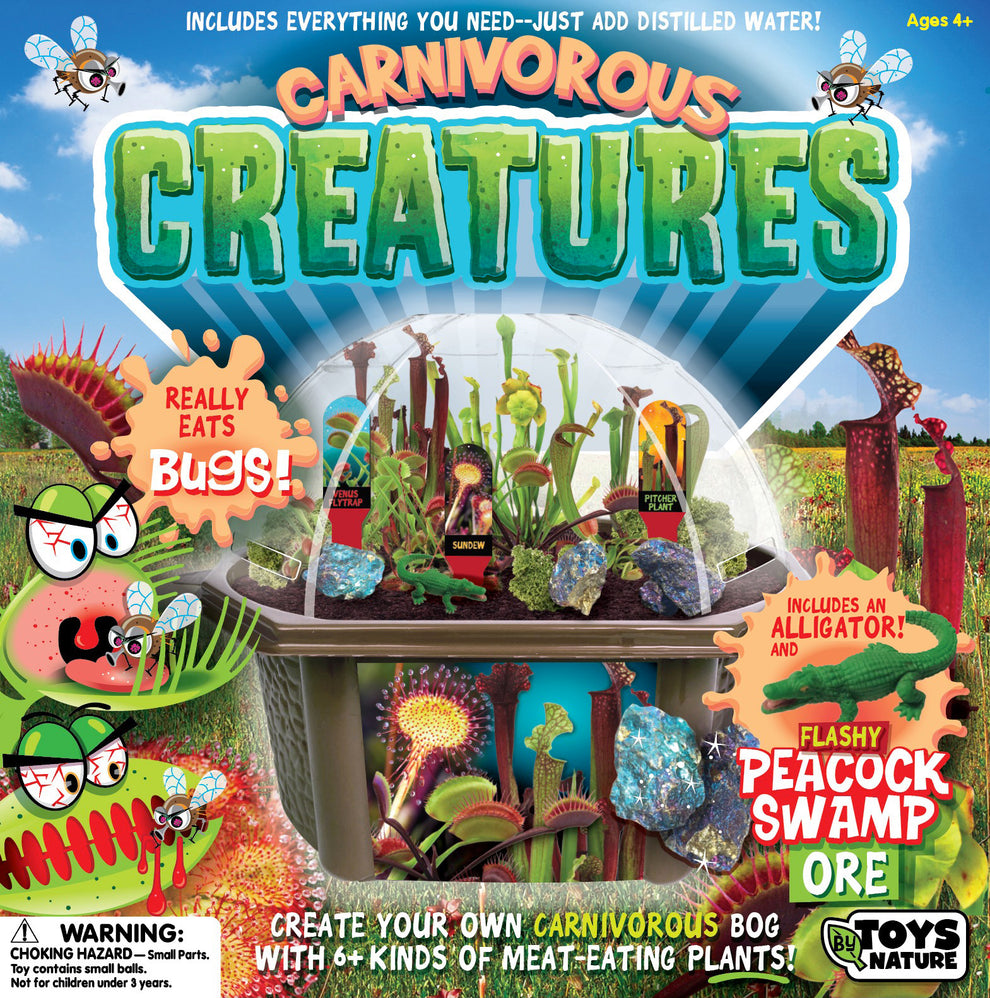Carnivorous Creatures Biosphere Terrarium – Unique Gardener