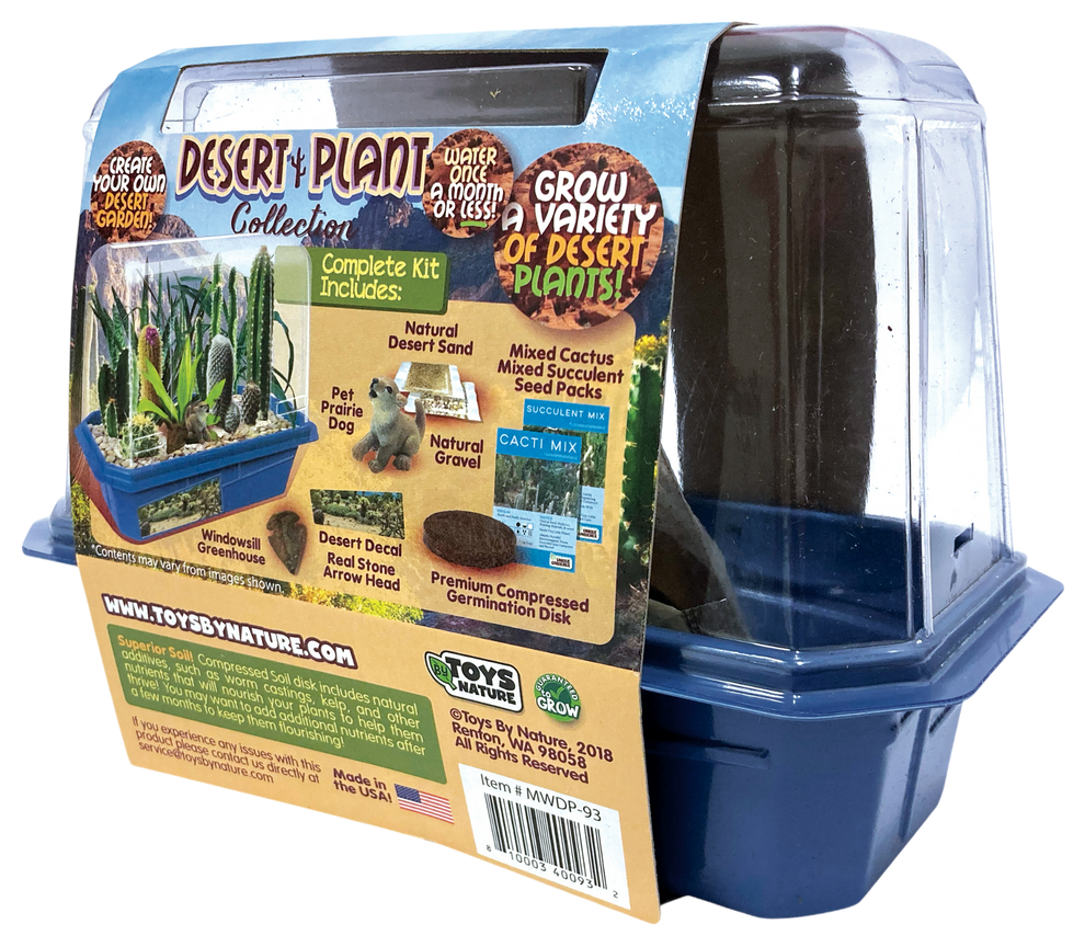 Desert Plant Collection Mini World Terrarium – Unique Gardener